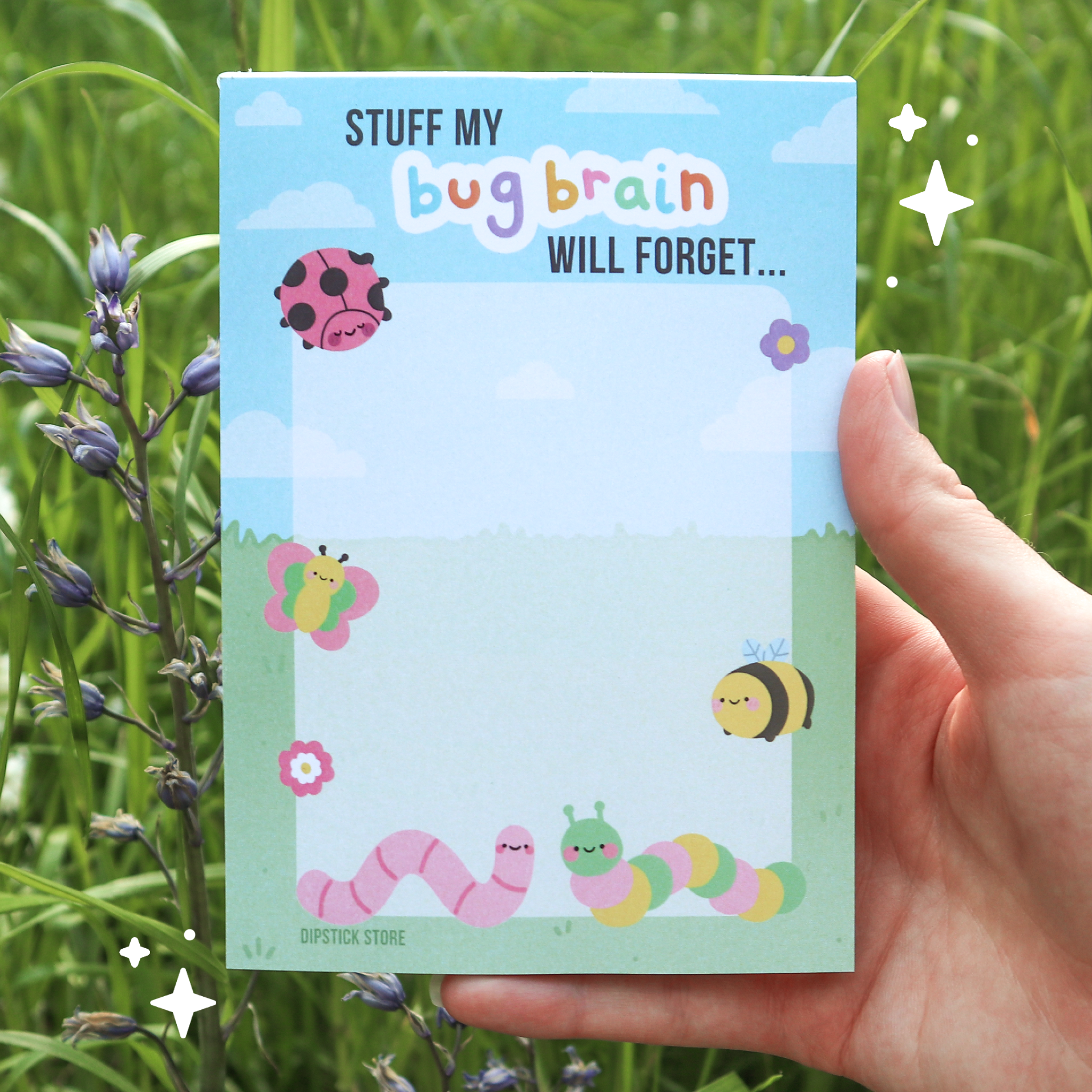 Bug Brain Notepad – Dipstick Store