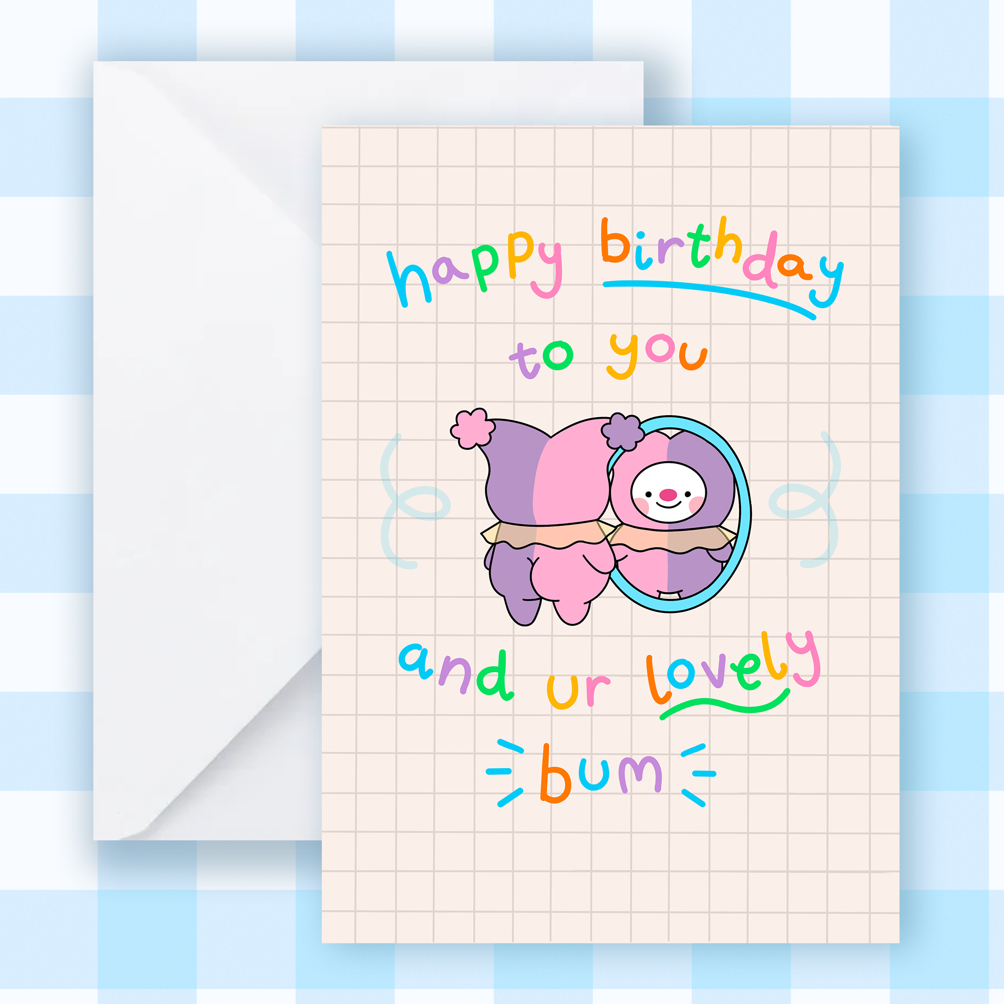 A6 Birthday Bum Card – Dipstick Store